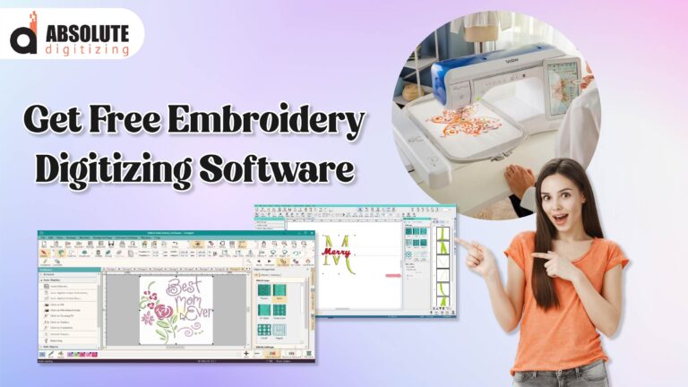 The Only Free Auto Digitizing Embroidery Software