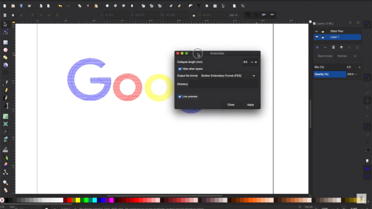 How To Convert JPG To PES? - Absolute Digitizing