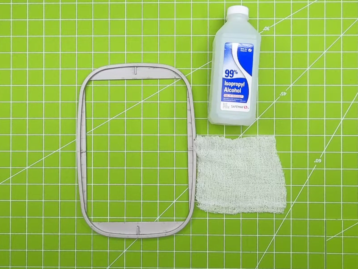 How to Clean Machine Embroidery Hoop