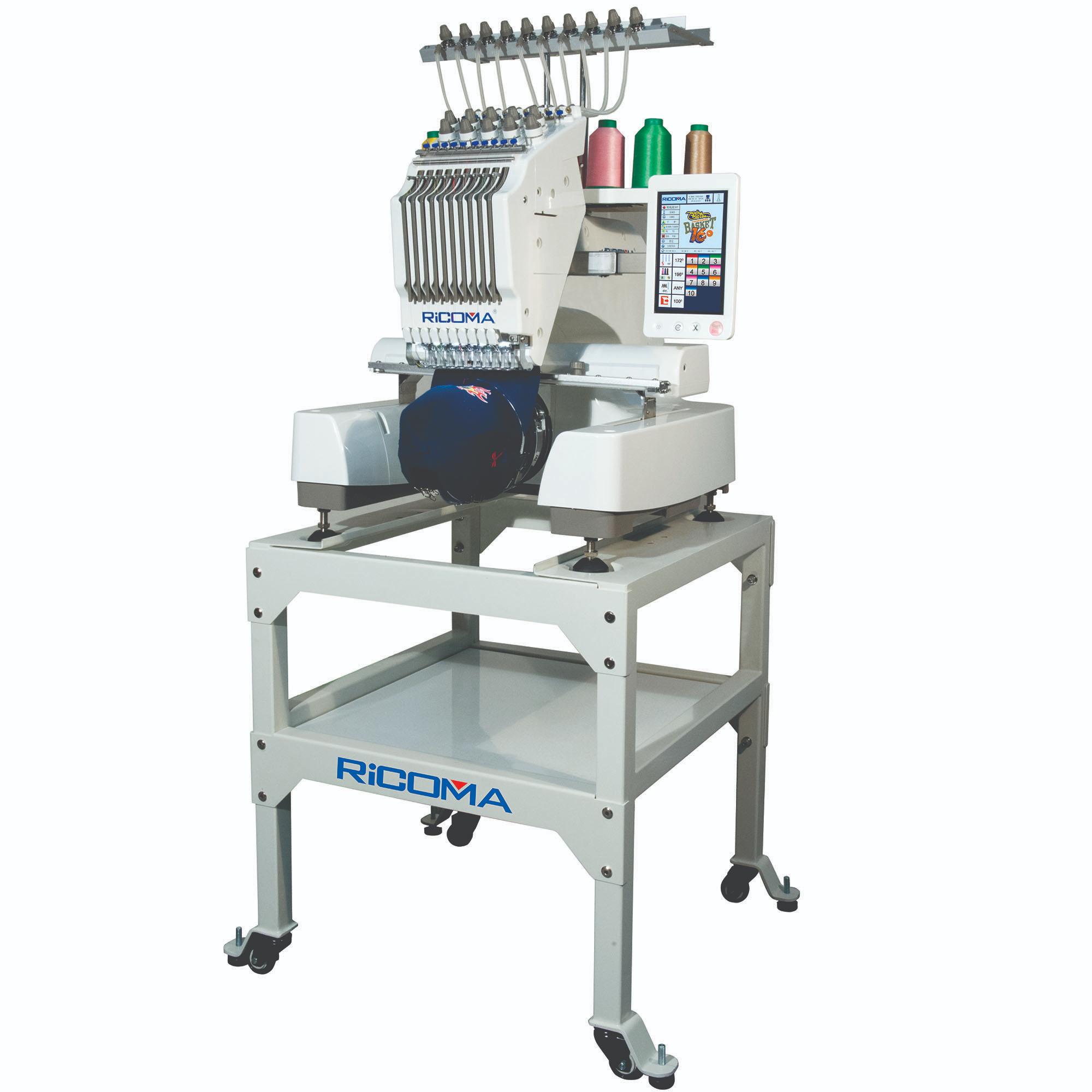 Multi Needle Embroidery Machines for Patches