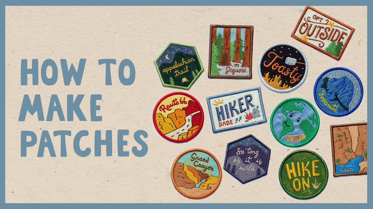 How to Make Embroidered Patches