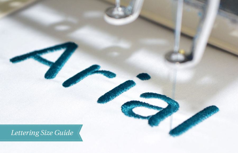 Digitize Small Letters for Embroidery